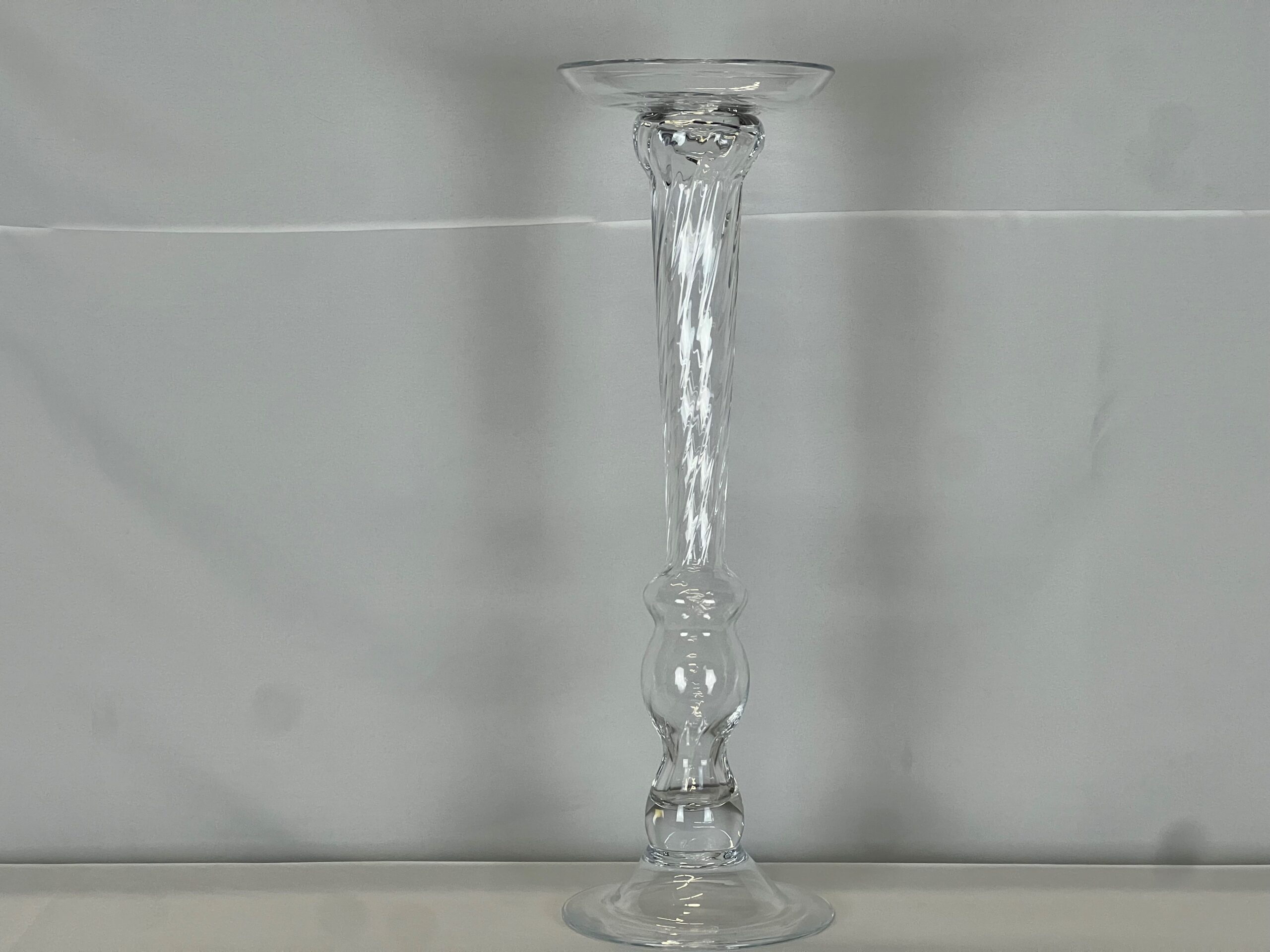 Crystal Candlestick - Large 16" - BERBANK EVENTS